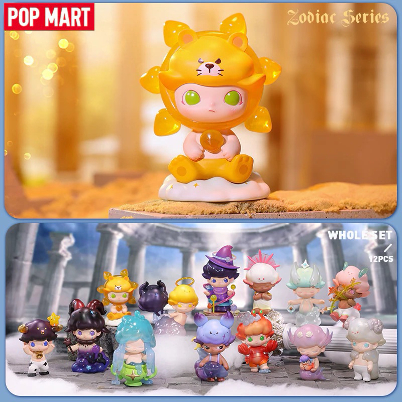 (พร้อมส่ง!!!) กล่องสุ่ม POP MART Dimoo Zodiac Series Figure Blind Box ...