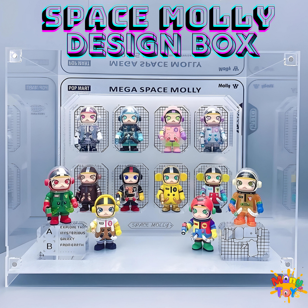 ตู้โชว์โมเดล Showcase Mega Space Molly 100% Design Box กล่องอคิลิคพร้อม ...