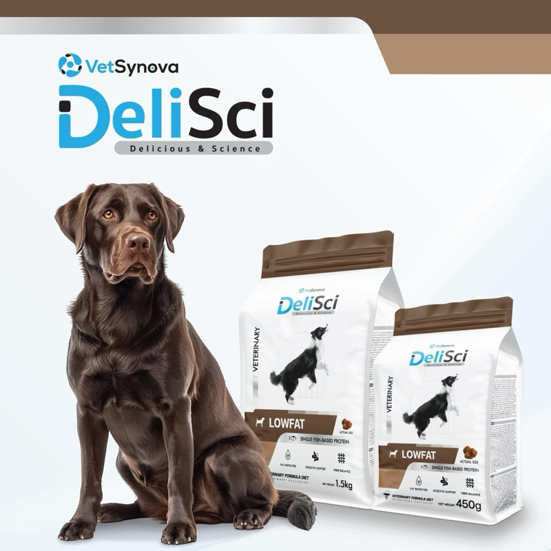 Delisci Low fat แบบเม็ด exp 01/26 อาหารไขมันต่ำ สำหรับสุนัขที่มีปัญหาใน ...