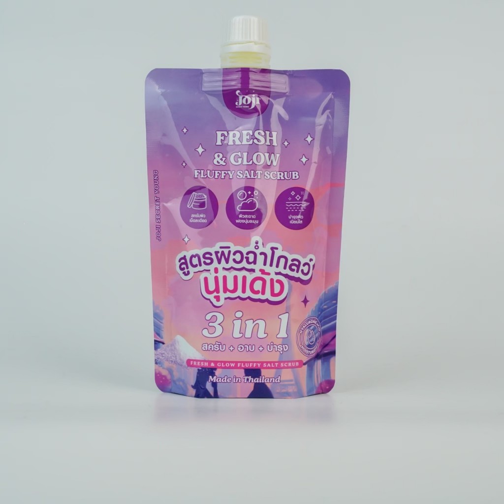 Joji Fluffy Salt Scrub (350g) โจจิ เกลือสครับผิว | Shopee Thailand