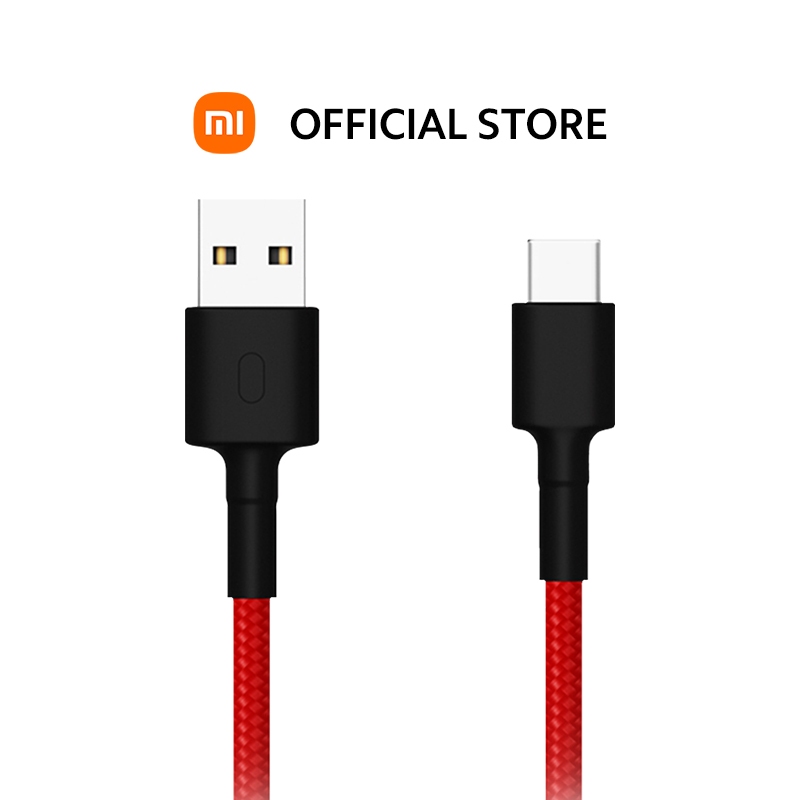 Mi Braided USB Type-C Cable 100cm | รับประกัน 6 เดือน | Shopee Thailand