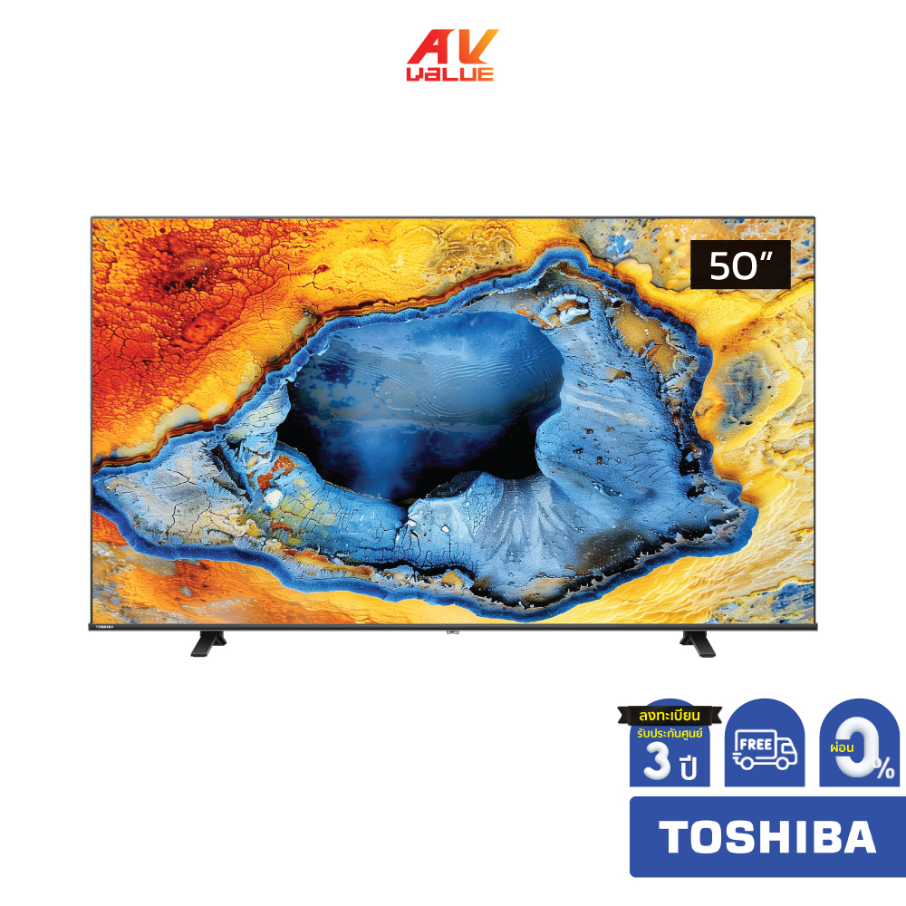 Toshiba 4K UHD TV รุ่น 50C350NP ขนาด 50 นิ้ว C350N Series ( 50C350N ...
