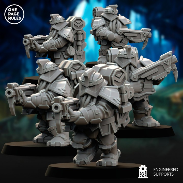 [Grimdark Future] Dwarf Guilds - Guild Warriors | Shopee Thailand