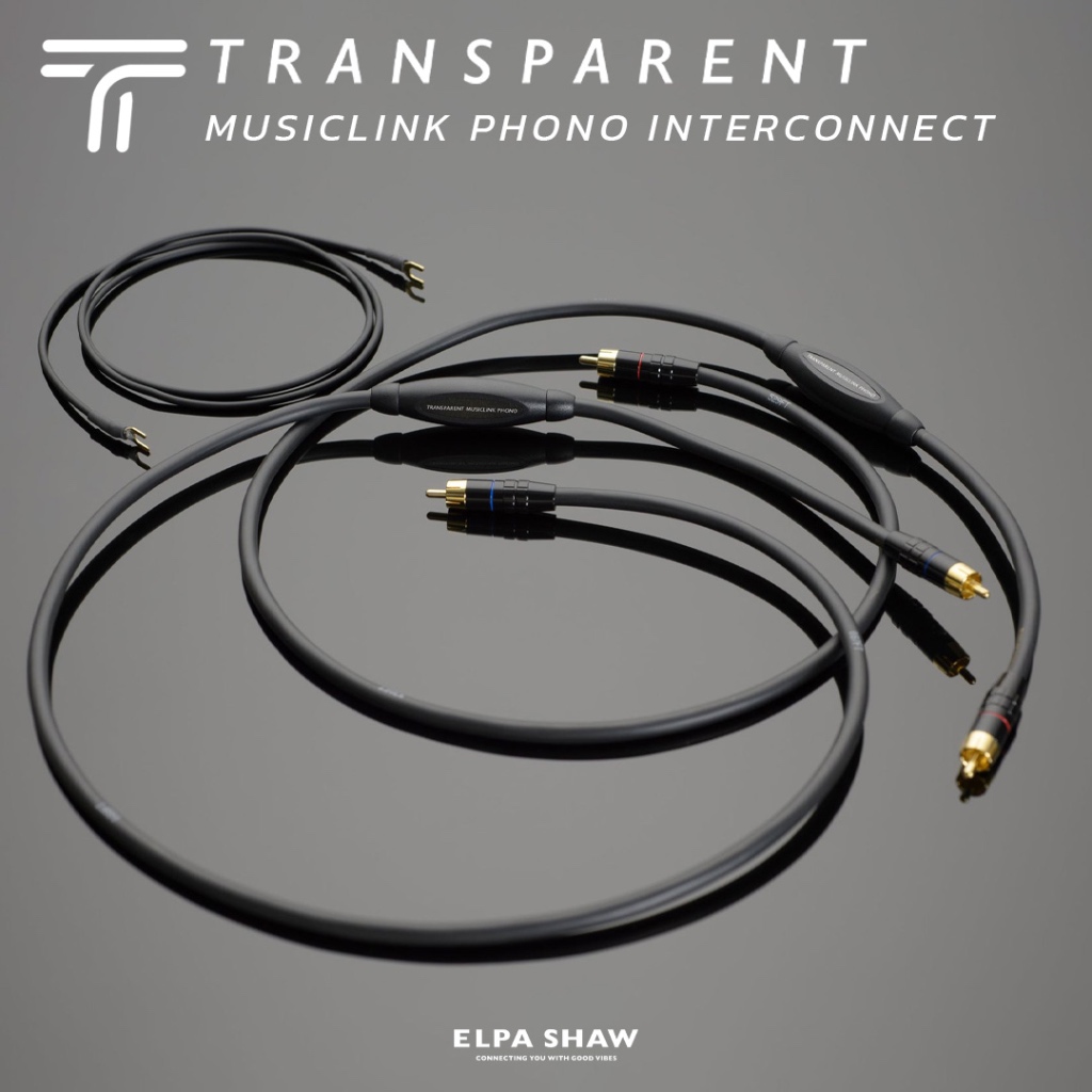 Transparent Musiclink Phono Interconnect สายสัญญาณ Transparent Phono รุ่น Musiclink (พร้อมสาย ...