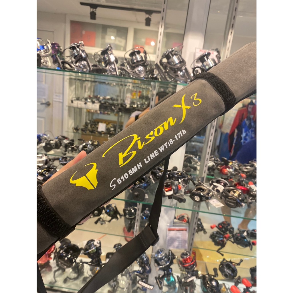 คัน BISON X3 **5ท่อน** เน้นสะดวก พกพาง่าย | Shopee Thailand