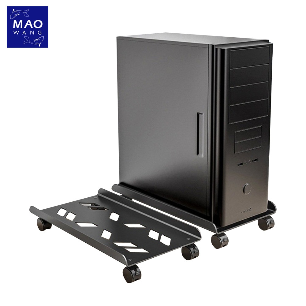 MAO ฐานรองCPU Simple Metal Storage Bracket ที่วางเคสคอม พร้อมล้อ ปรับ ...