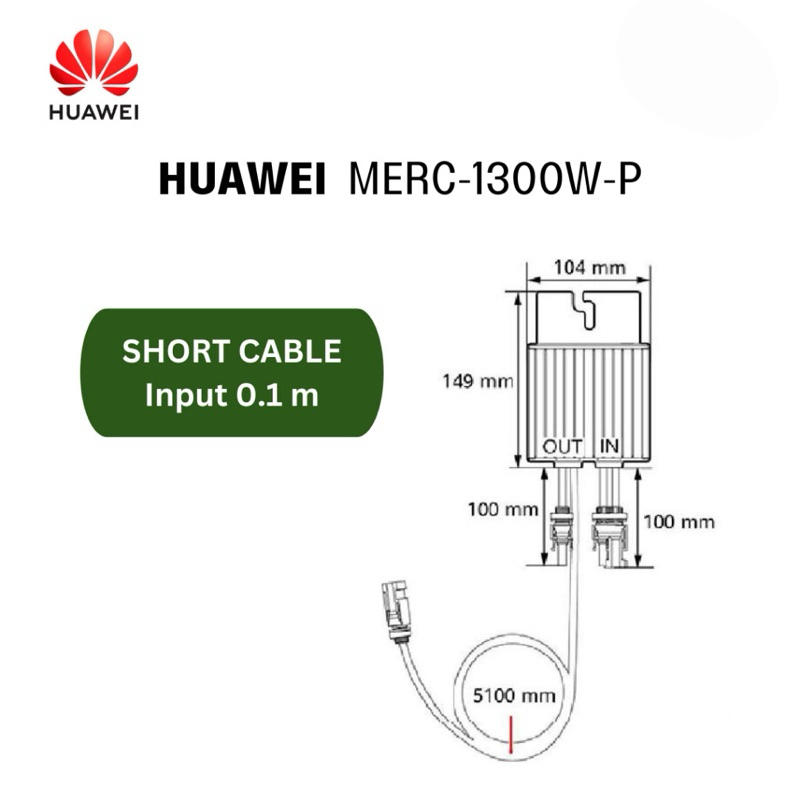 Huawei Smart PV Optimizer 1300W รุ่น MERC-1300W-P | Shopee Thailand