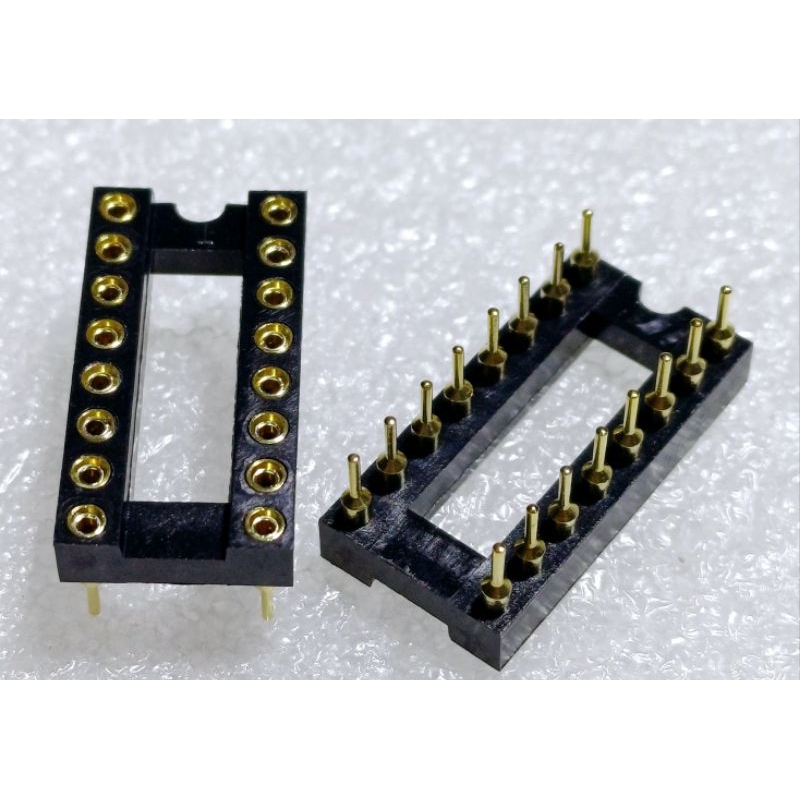 Nextron 8 Pin Socket IC ซ็อคเก็ต 8ขา 14ขา 8p 14p 8pin 14pin 8 pin 14 pin ขากลม ชุบทอง งานไต้หวัน ...