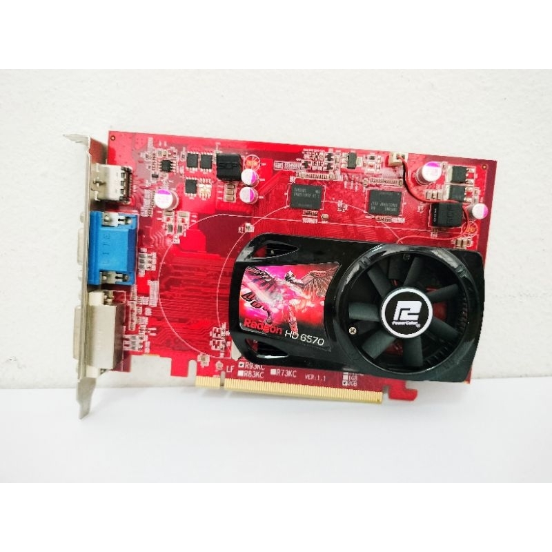 การ์ดจอ AMD Radeon HD 6570 2GB DDR3 128Bit สภาพสวยปกติทุกพอร์ต | Shopee ...