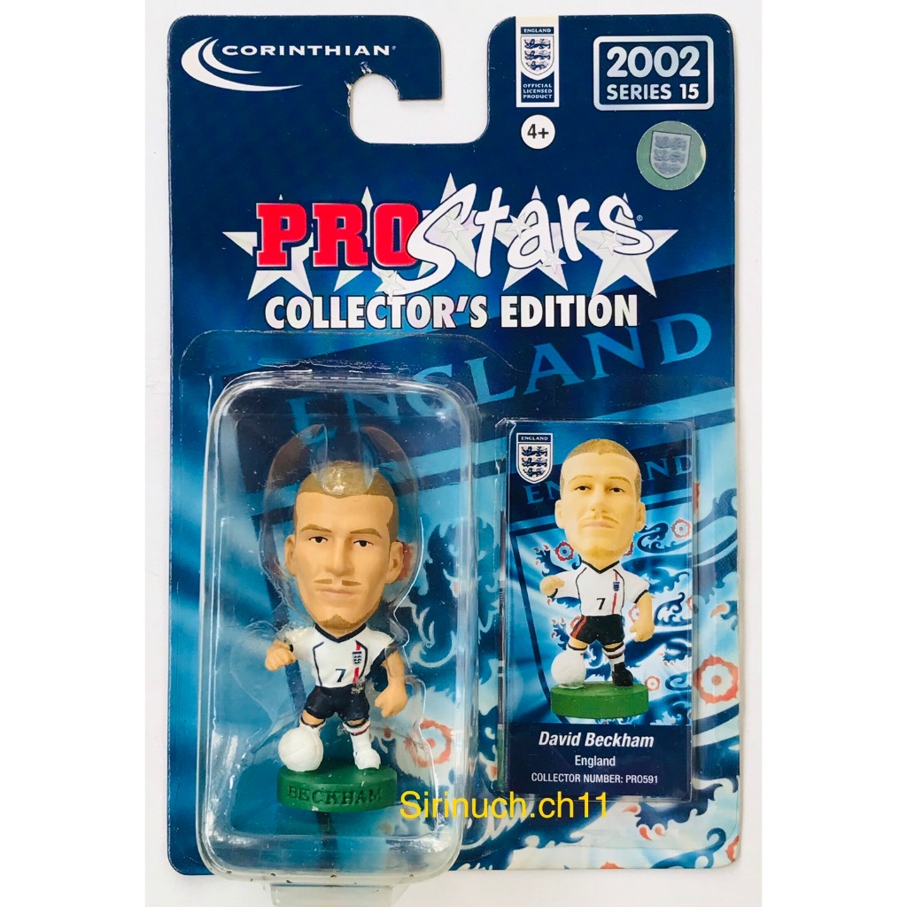 โมเดลนักฟุตบอล CORINTHIAN PROSTARS COLLECTOR"S EDITION David Beckham ...