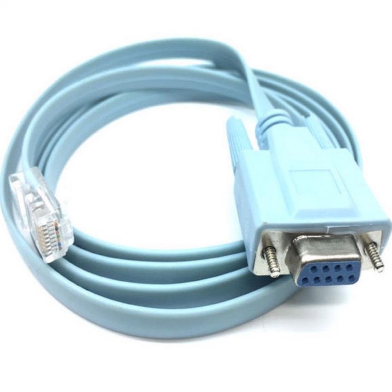 สาย DB9 To LAN สาย แปลง RS232 DB-9 Female TO LAN ยาว 1.5 เมตร | Shopee ...