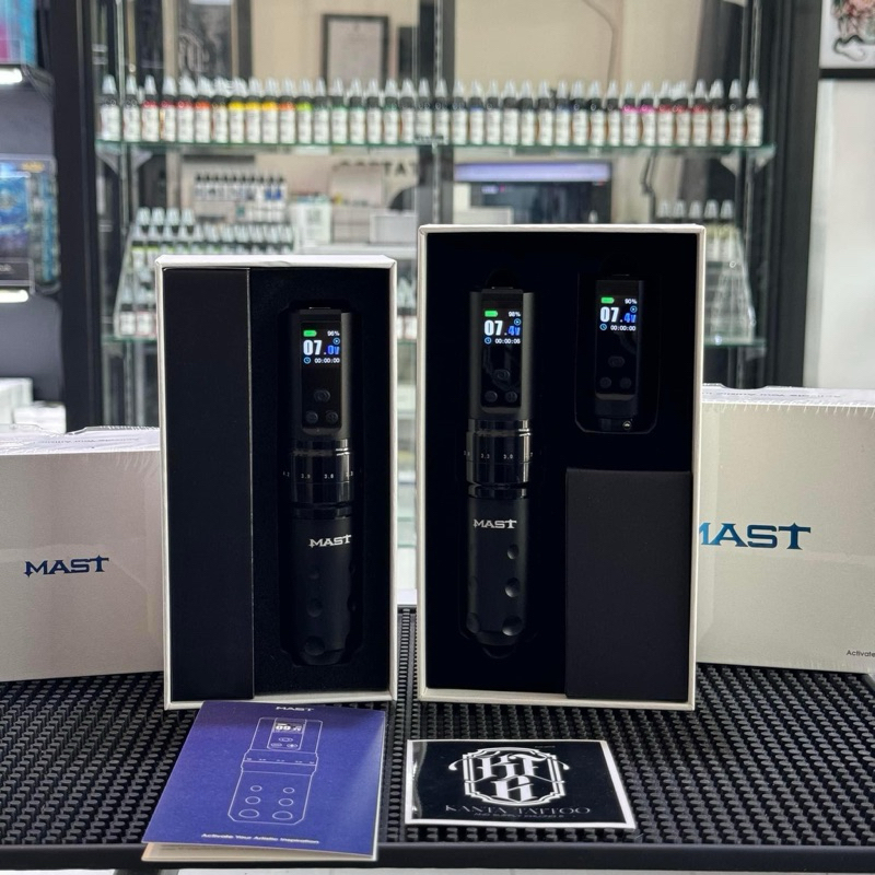 Mast Fold 2 Pro ปรับสโตรกได้ ตัวใหม่ล่าสุด (Dragonhawk) เครื่องสักไร้ ...