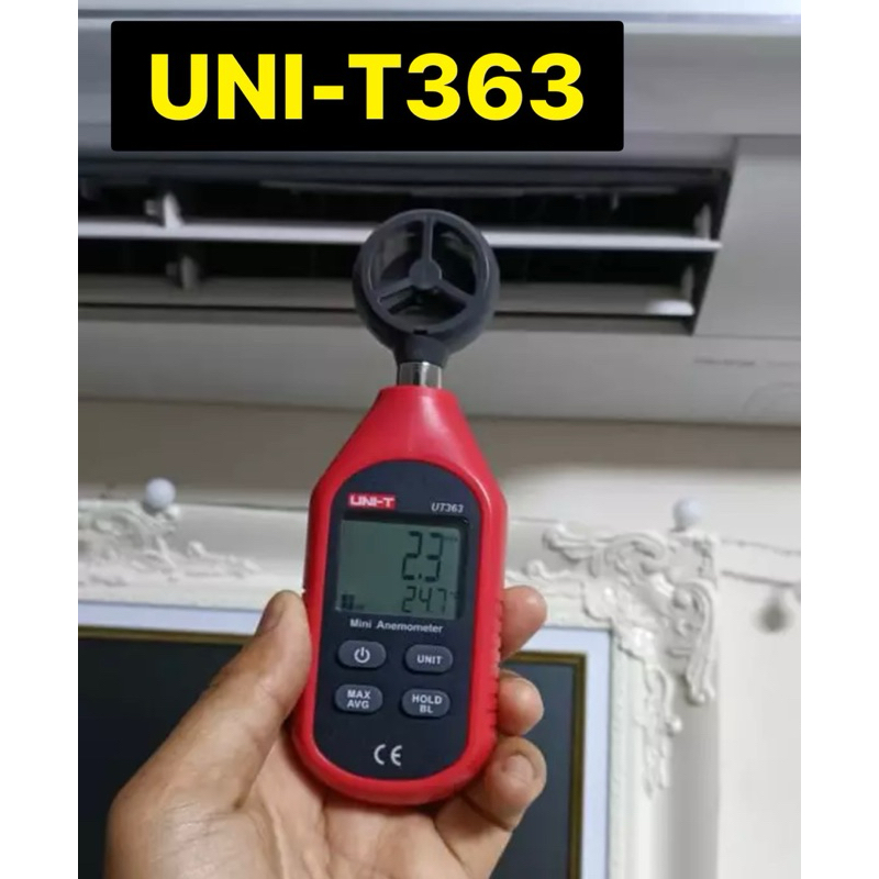 UNI-T UT363 เครื่องวัดความเร็วลม วัดอุณหภูมิ วัดลม วัดลมแรง | Shopee ...