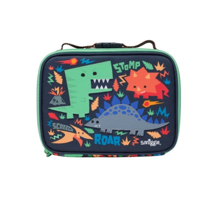 Smiggle Lunch Box กล่องอาหารสมิกเกอร์ ลาย อ.ss-Dinoกรม พร้อมส่งในไทย ...
