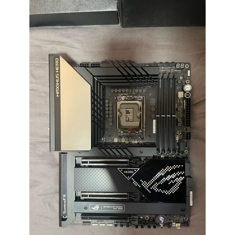 [มือ2] MAINBOARD ASUS ROG MAXIMUS Z690 HERO MB Intel Socket 1700 เมน ...