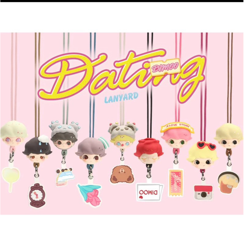 Dimoo dating lanyard สายคล้อง Dimoo จาก pop mart | Shopee Thailand