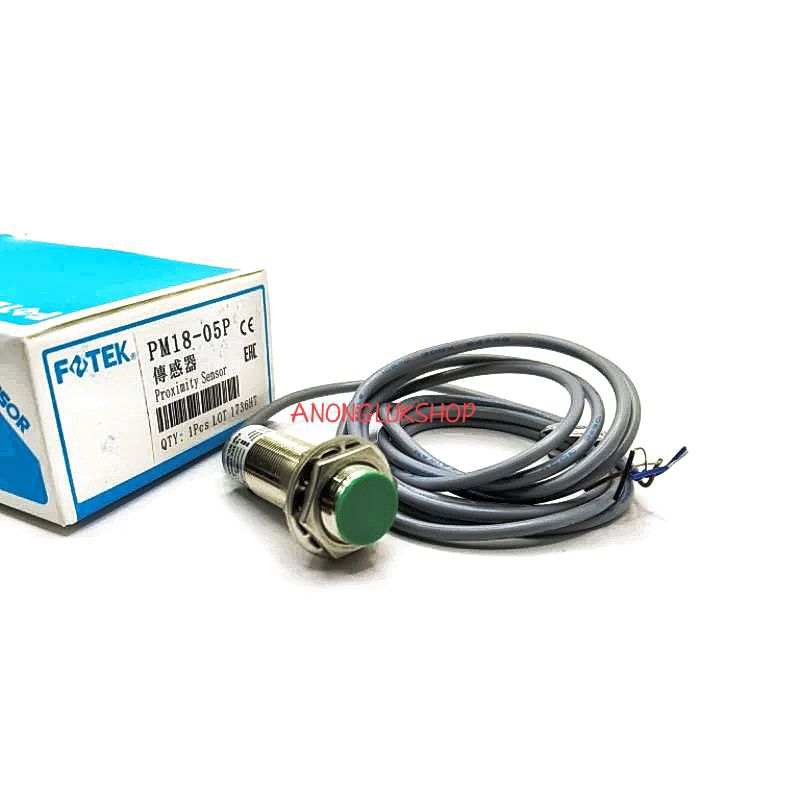 PM18-05P FOTEK Proximity Sensor M18 เซ็นเซอร์จับโลหะ 3สาย PNP NO ระยะการจับ 5มิล | Shopee Thailand