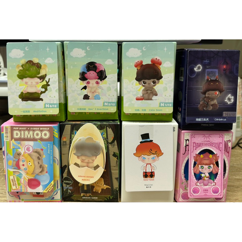 POPMART Dimoo แบบระบุตัว มีหลายคอลปนกัน | Shopee Thailand