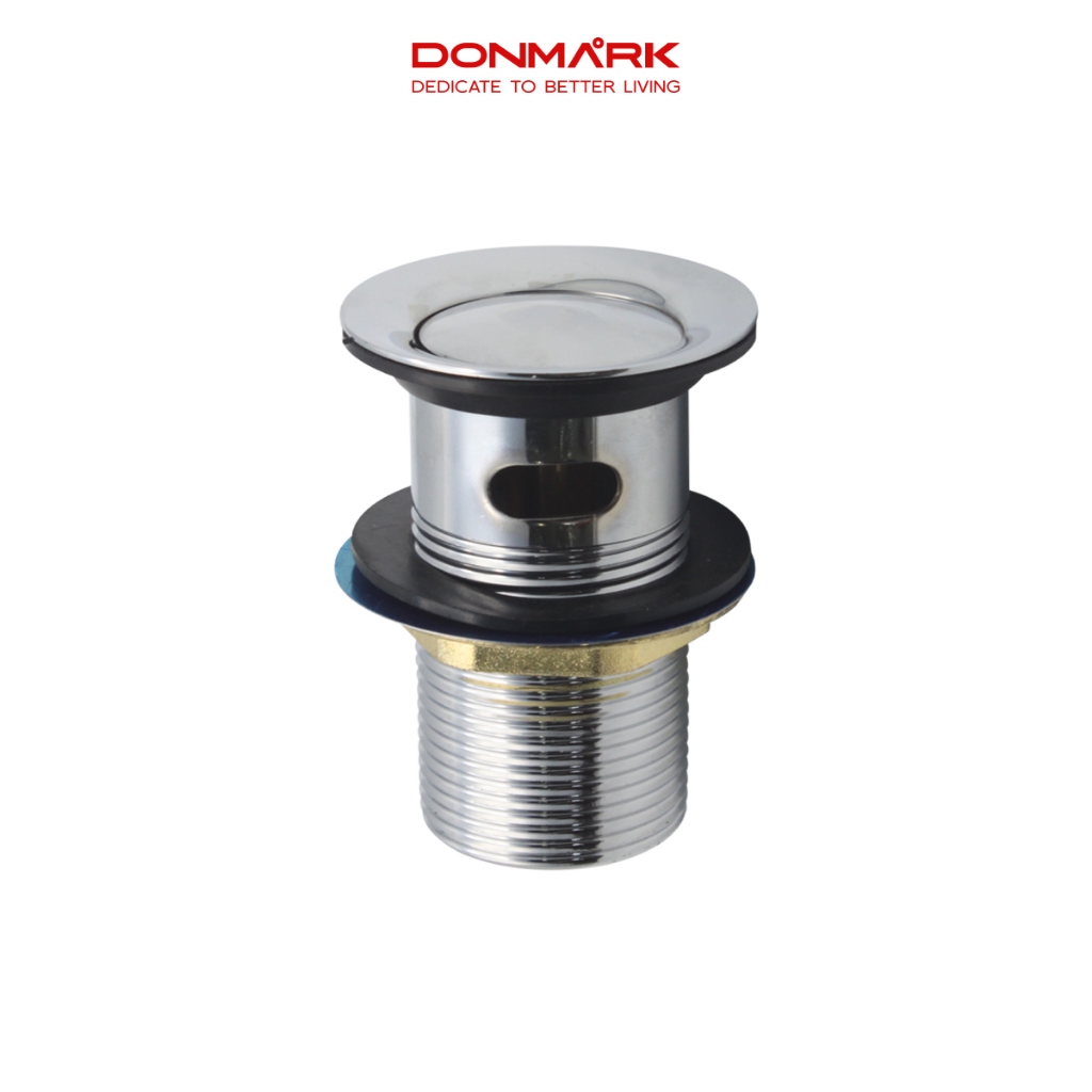 DONMARK ชุดท่อน้ำทิ้ง พร้อมสะดืออ่างล้างหน้าสแตนเลส (มีรูน้ำล้น) รุ่น DO-322PD01 | Shopee Thailand