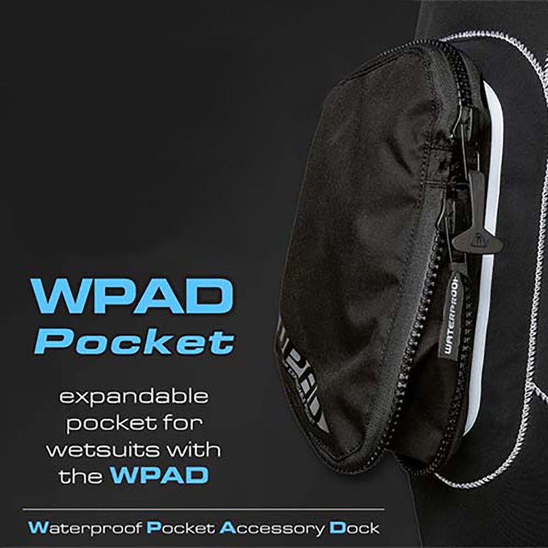 Waterproof WPAD Expandable Pocket (กระเป๋าข้างแบบถอดออกได้ สำหรับเวทสูท ...