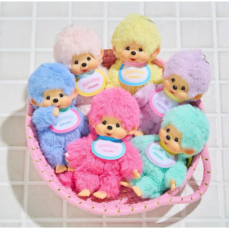 🇯🇵 Monchhichi COLORS Keychain ของแท้จาก🇯🇵 | Shopee Thailand
