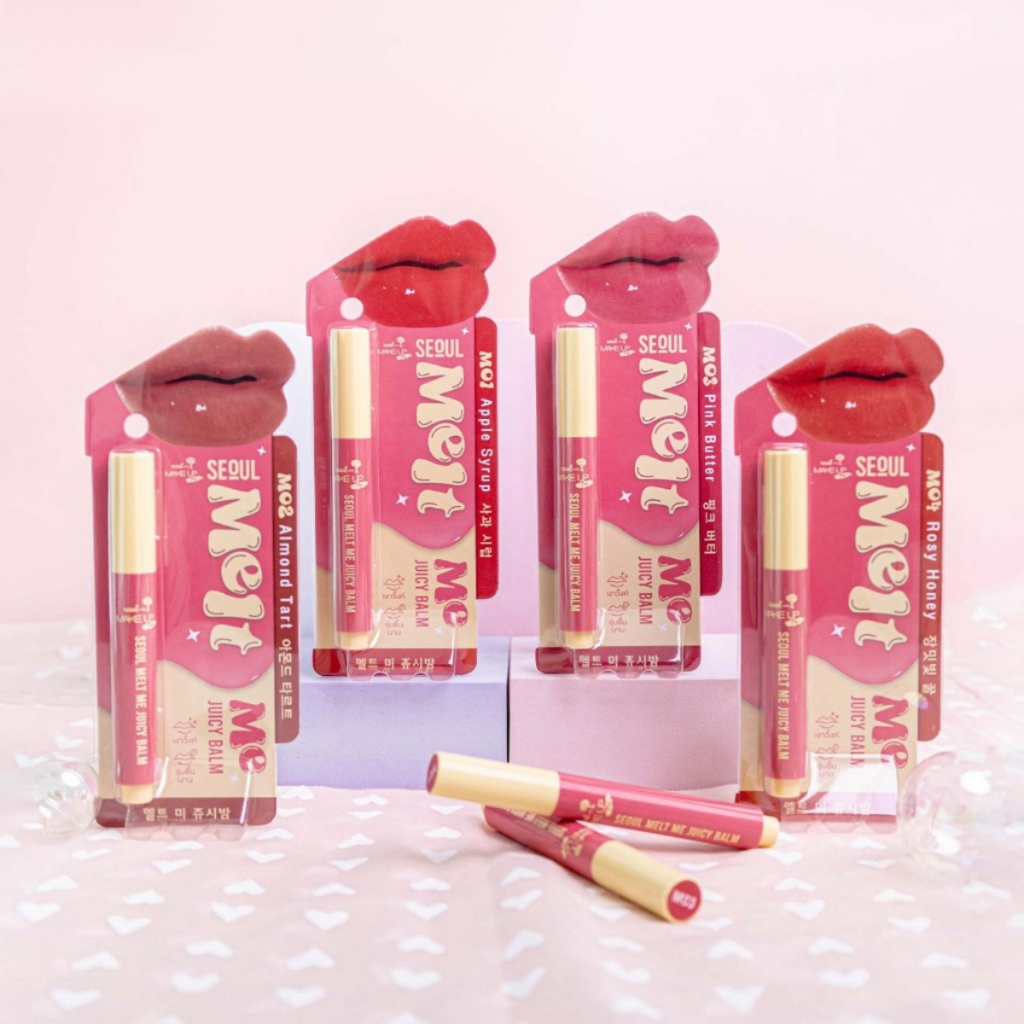 นามิ เมคอัพ โปร โซล เมลท์ มี จูซี่ บาล์ม Nami Make Up Pro Seoul Melt Me Juicy Balm (มี 4 เฉดสี ...