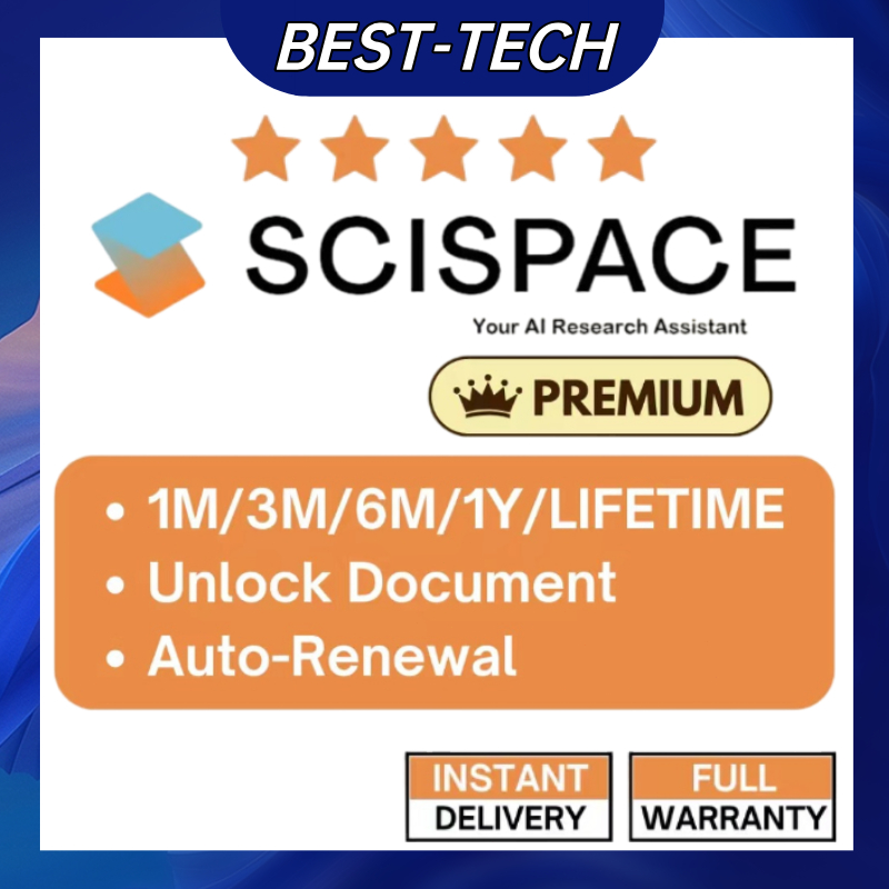 [BEST-TECH]Scispace Premium ChatGPT Alternative💎 Formerly Typeset Ai Copilot | Shopee Thailand