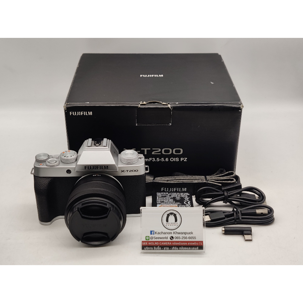 Fuji XT200+Kit 15-45 สภาพ 97% | Shopee Thailand