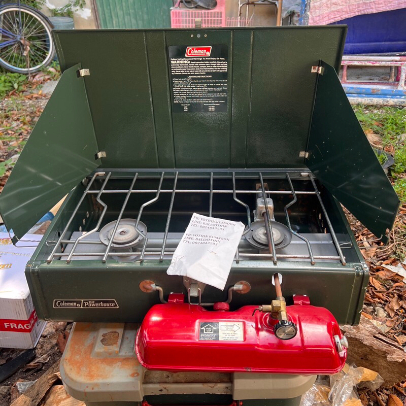 เตาน้ำมันหัวคู่ Coleman 413H MADE IN USA มือสองจากญี่ปุ่นครับ | Shopee ...