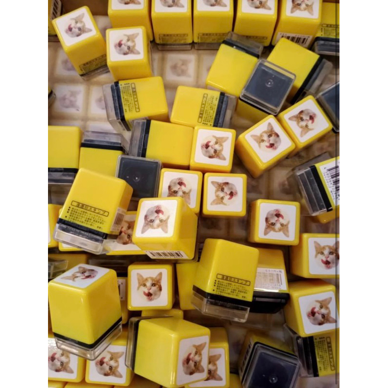 Stamp Cat ตัวปั๊ม แมว หมึกในตัว ภาพคมชัดมาก made in Japan เหมาะสำหรับ ...