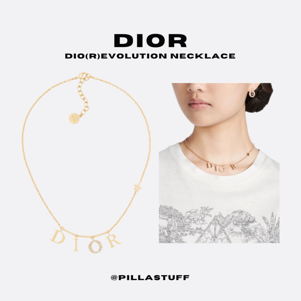 New🔥 Dior Dio(r)evolution Necklace สร้อยคอดิออร์ | Shopee Thailand