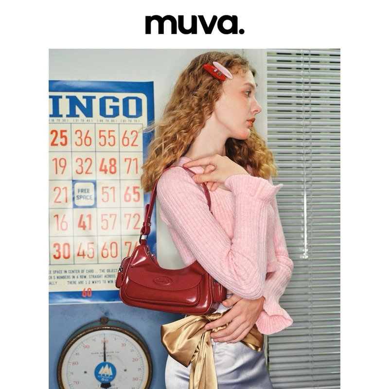 กระเป๋า Muva shoulder bag (พรีออเดอร์10-15 วัน) | Shopee Thailand