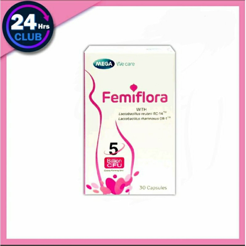 Mega Femiflora เฟมิฟลอร่า ขนาด 30 แคปซูล ผลิตภัณฑ์เสริมอาหารดูแลจุดซ่อนเร้น | Shopee Thailand