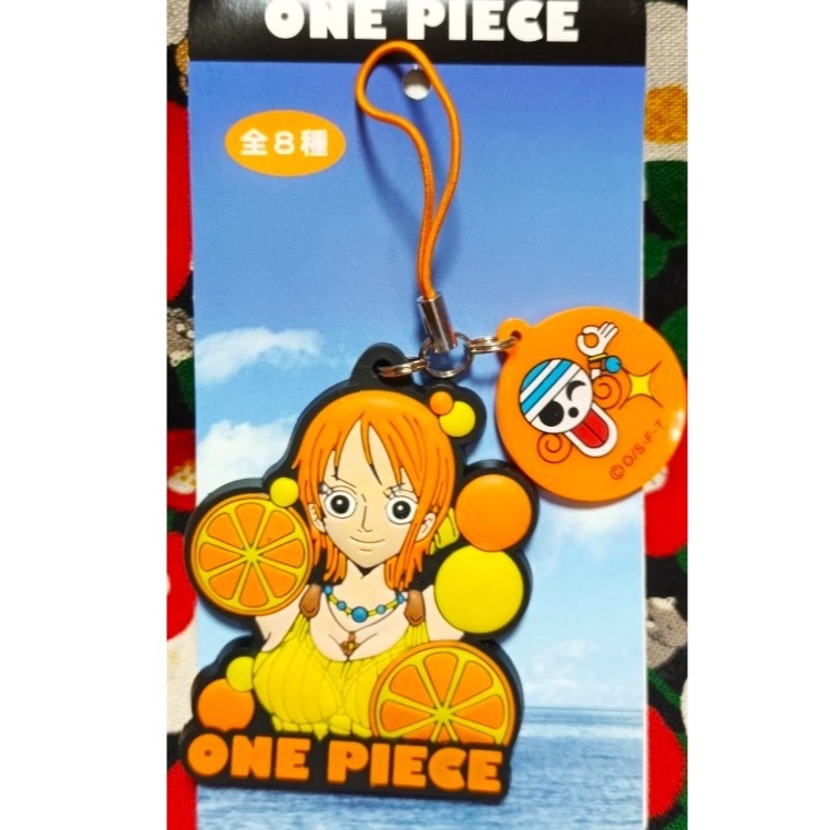 NAMI die-cut rubberstrap one piece พวงกุญแจนามิ วันพีช จากญี่ปุ่น Size ...