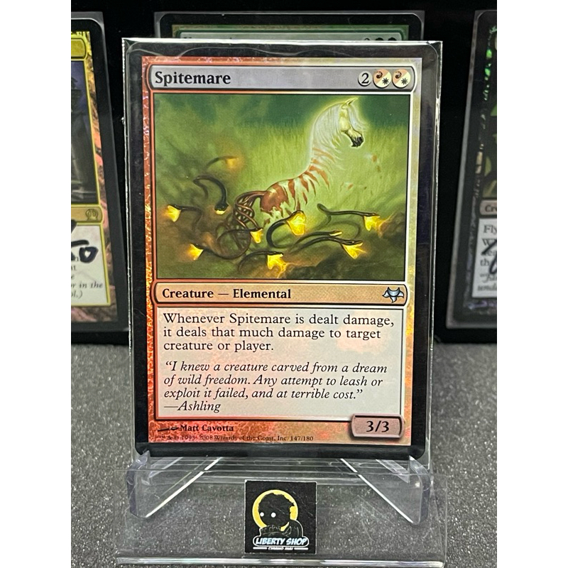 (MTG)(Eventide)(Foil) Spitemare (EX) | Shopee Thailand