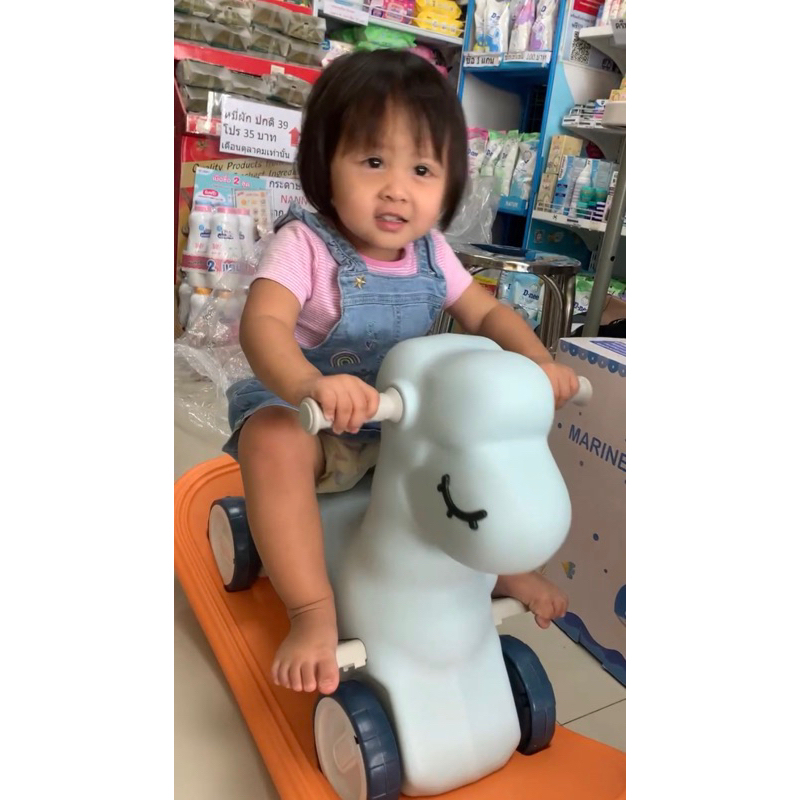 ปกติราคา 990 บาทลดเหลือ 690 บาทม้าโยกและสกู๊ตเตอร์ Tiny gee สุดหวานสวยงามลดกระหน่ำ | Shopee Thailand