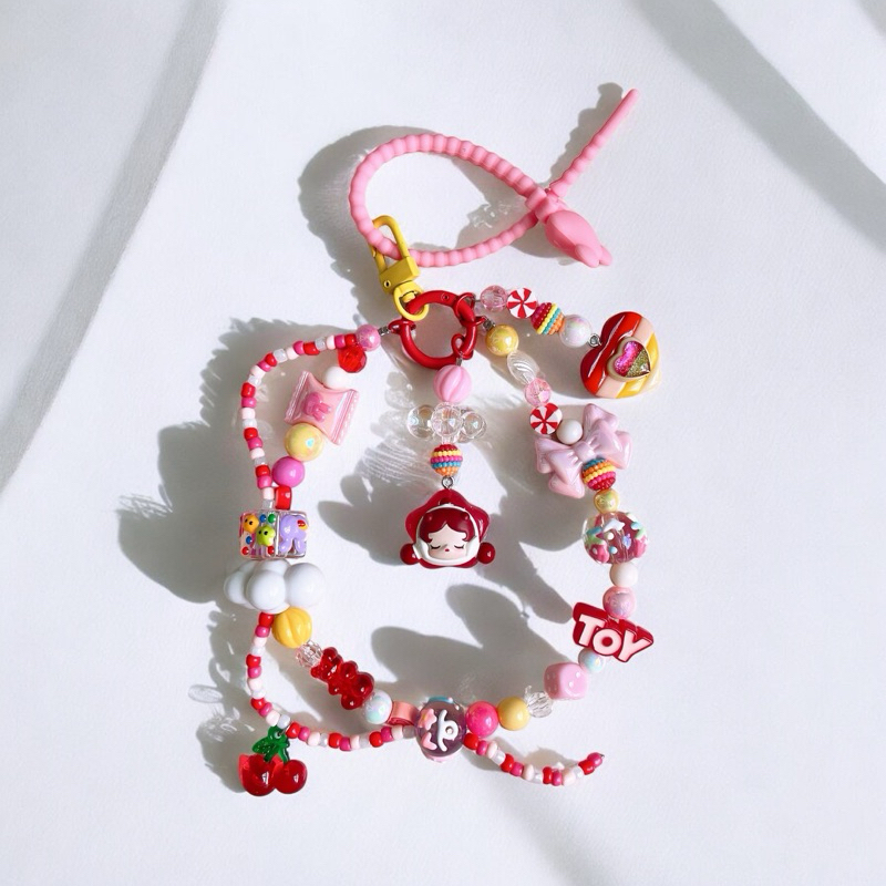 พวงกุญแจ pop mart แท้ pop been cry baby molly ใส่ชื่อได้ diyเองได้ ...