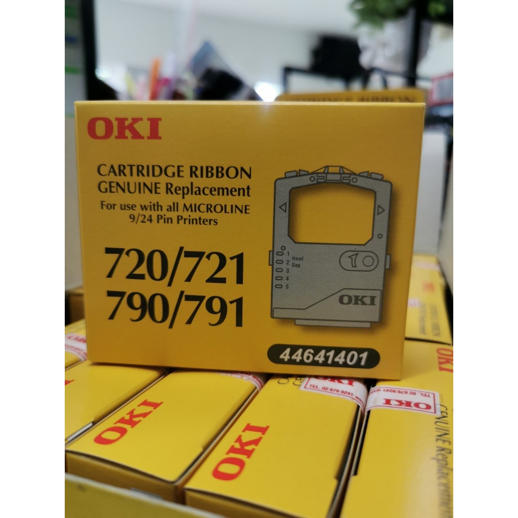 ผ้าหมึก OKI 790 ML720/721, ML790/791 (44641401) -ของแท้ Ribbon Genuine ...