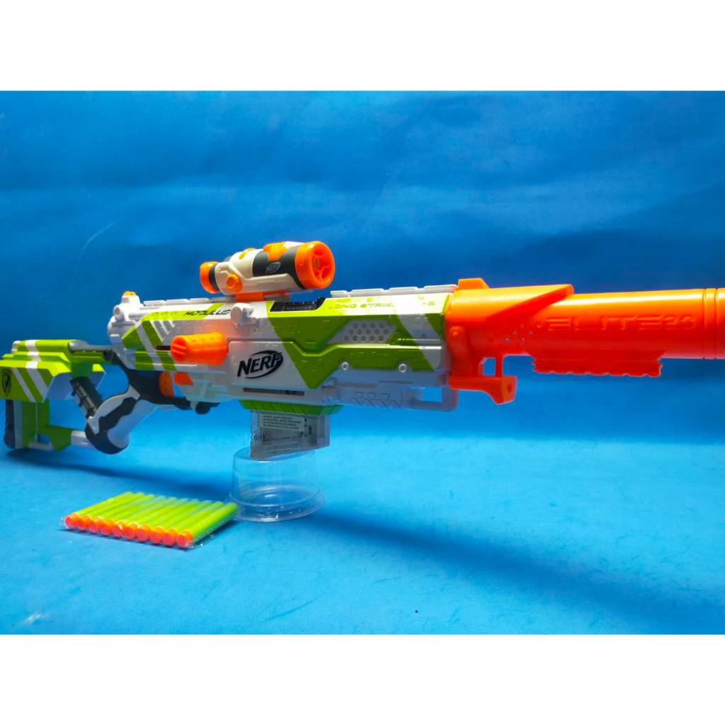 ปืน Nerf Modulus Longstrike CS-6 ปืน Sniper พร้อม Scope ของแท้ มือสอง ...