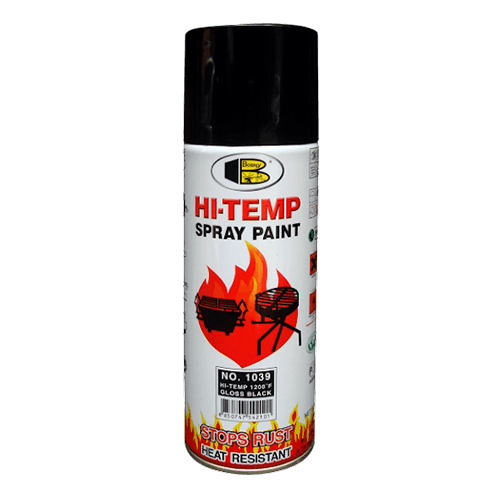 BOSNY สีสเปรย์ทนความร้อน 1200°F Hi-Temp Spray Paint B102 ขนาด 400ml. | Shopee Thailand