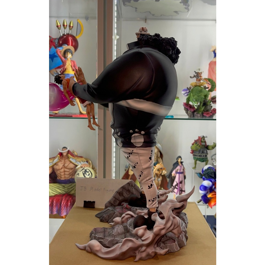 (งานเรซิ่น) Kuma & Luffy - One Piece (BT Studio) โมเดลวันพีช มือ2 งานเร ...