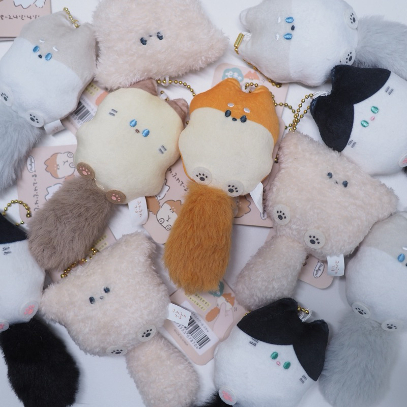 Fluffy tale PUKYU! พวงกุญแจตุ๊กตา หางขนปุย บีบปุ๊ปปี๊บบ~ แบรนด์ Yell ...