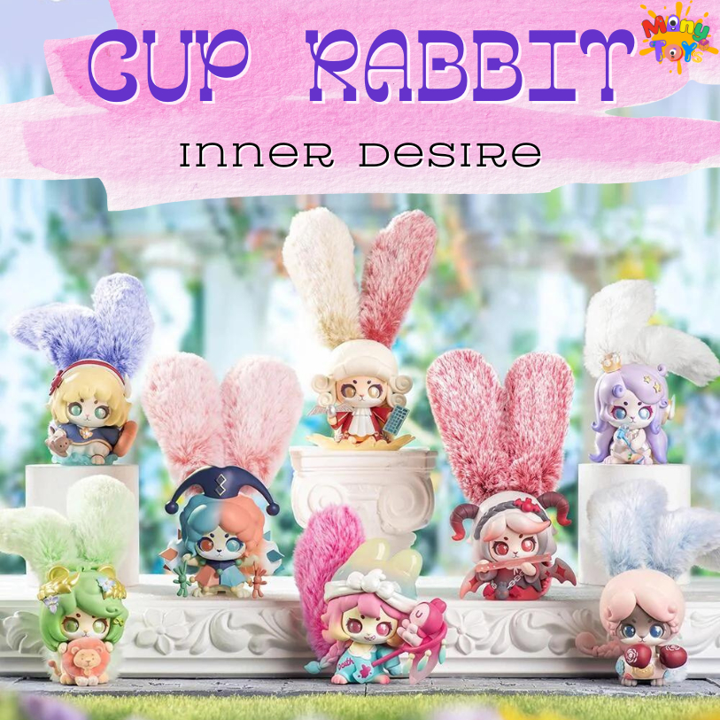[พร้อมส่งในไทย] กล่องสุ่ม Cup Rabbits Inner Desire with Fragrance series มีกลิ่นหอม ของแท้ 100% ...