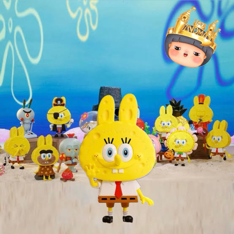 [ยกกล่อง] Labubu Spongebob 🧽 (พร้อมส่ง) | Shopee Thailand