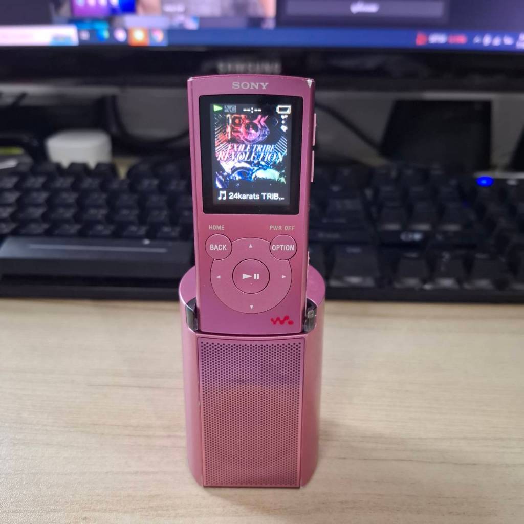 Sony Walkman NW-E062 พร้อม Dock ความจุ 2GB สีชมพู | Shopee Thailand