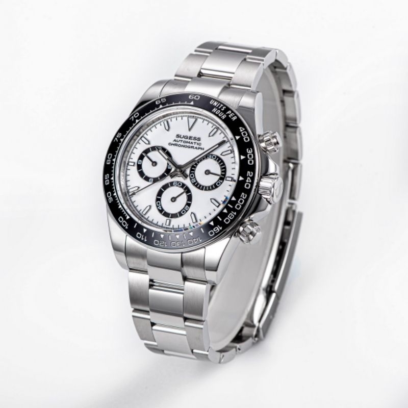 Sugess Panda Automatic Peacock SL-4801 Chronograph. Premium quality ...