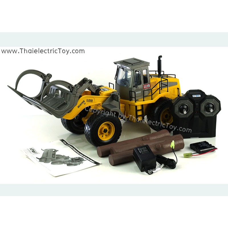 รถคีบไม้บังคับ Log Loader ยี่ห่อ Hobby Engine (Premium Label) ขนาด 1:14 ...