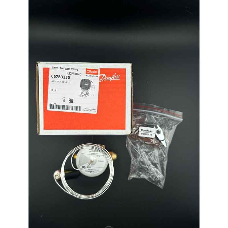Danfoss TEX5 ,Model: 067B3250 , Element For Expansion Valve,R-22/R-407 ...