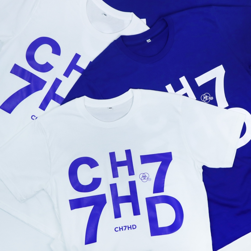 เสื้อยืดคอกลม CH7HD รุ่น Original Year 2024 | Shopee Thailand