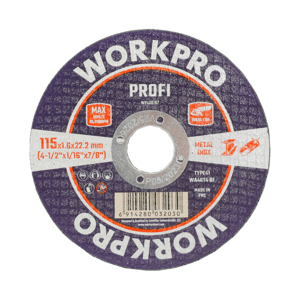 WORKPRO ใบตัดเหล็กและสแตนเลส T41 (Pro) มี 2 ขนาดให้เลือก | Shopee Thailand